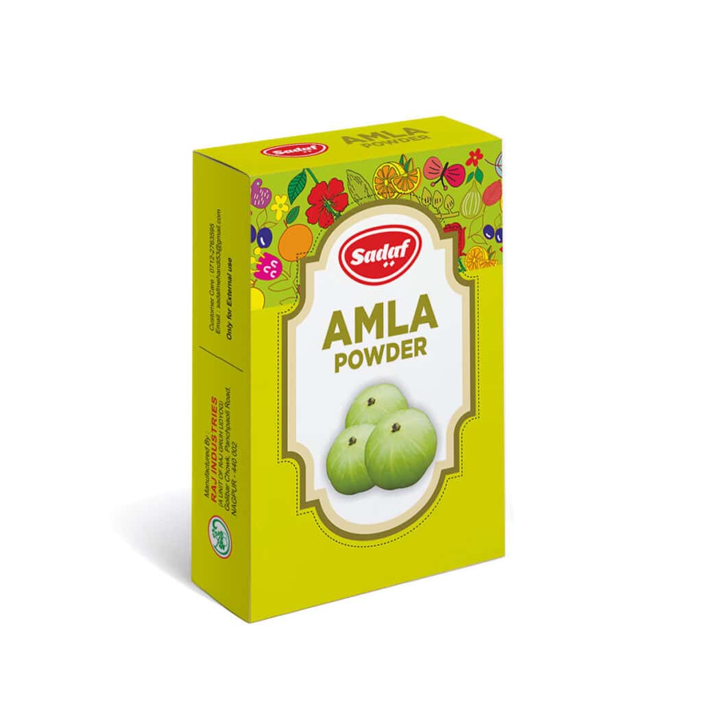 Sadaf Amla, Hirda, Baheda Powder (Triphala Combination) Combo - Sadaf®