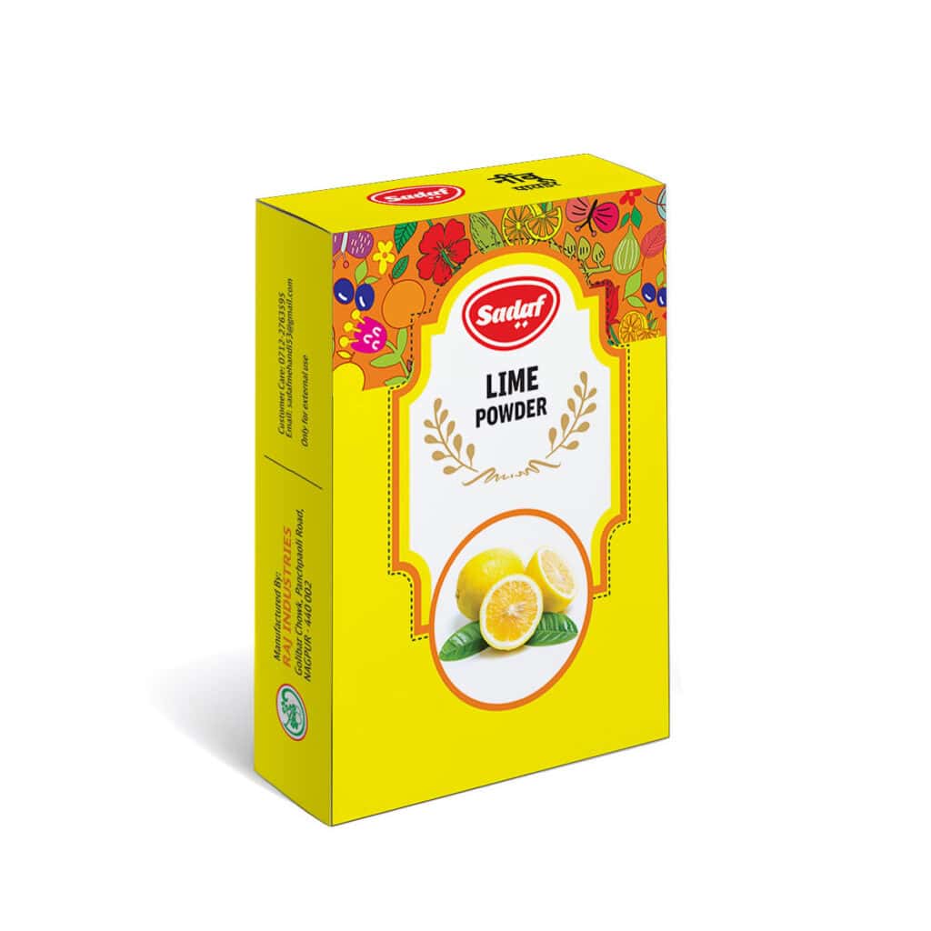 Sadaf 100% Natural Lime Powder (Nimboo Chilka) - Sadaf®