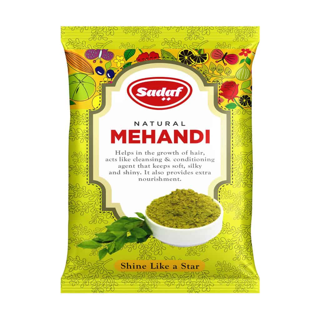 Sadaf Mehndi Powder and Indigo Powder Combo - Sadaf®