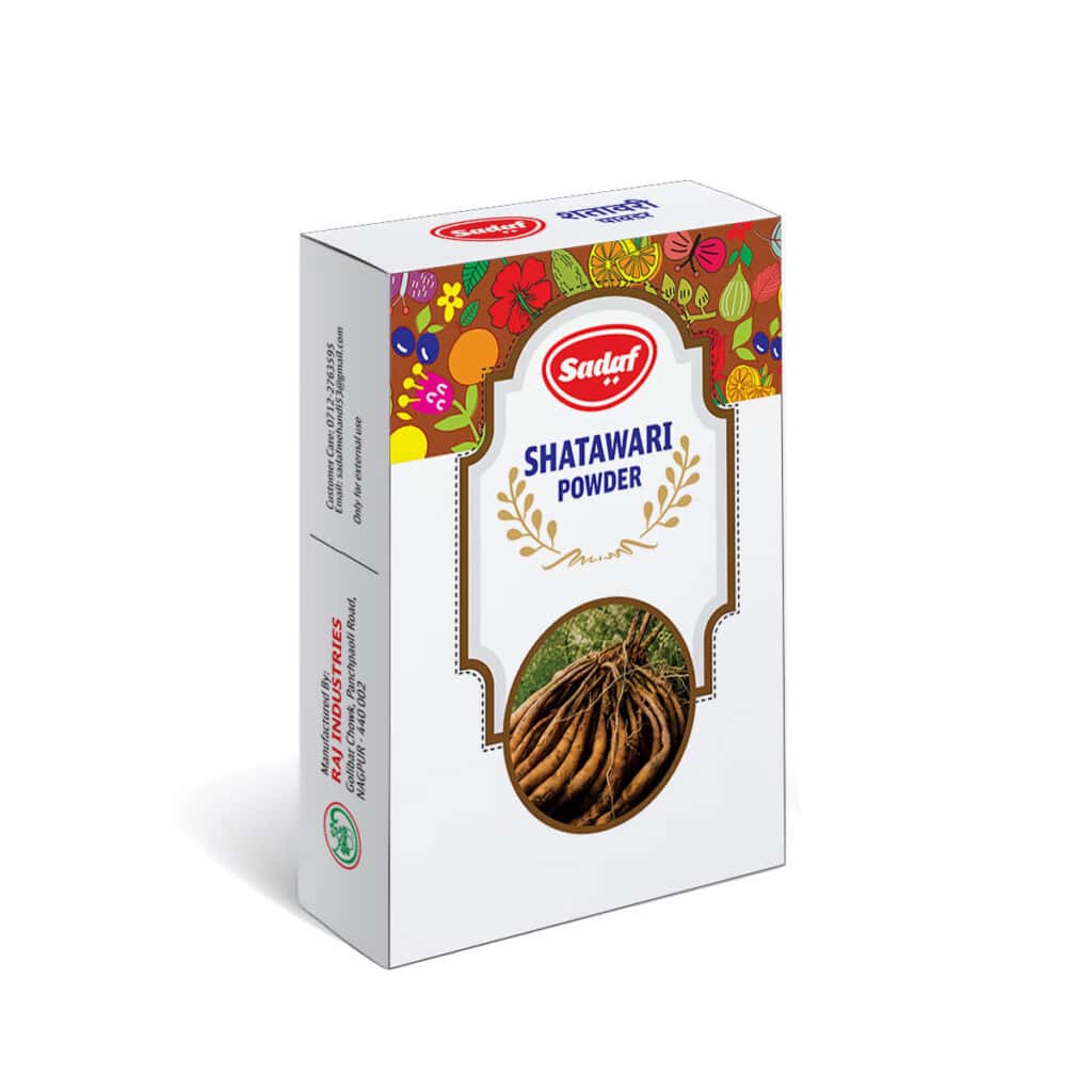 Sadaf 100% Natural Shatavari Powder (Asparagus racemosus) - Sadaf®
